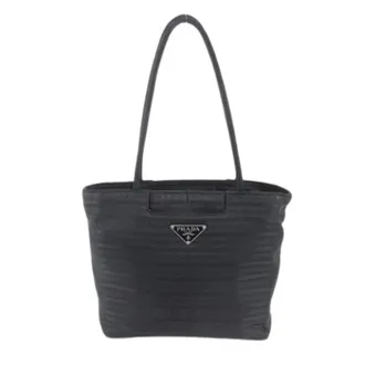 Prada Pre-owned Vintage Nylon Tote Bag - Femme - Pre-owned - Noir - Taille: ONE Size