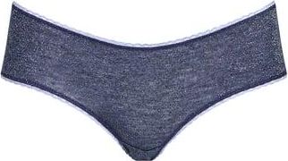 Momoni Culotte brillante bords en dentelle