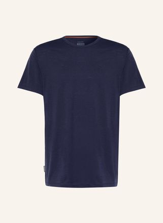Icebreaker Funktionsshirt 150 Lodge Aus Merinowolle blau