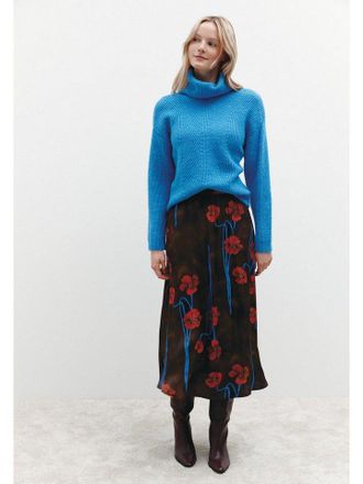 More & More Rollkragenpullover Rollkragenpullover mit Rippenstruktur