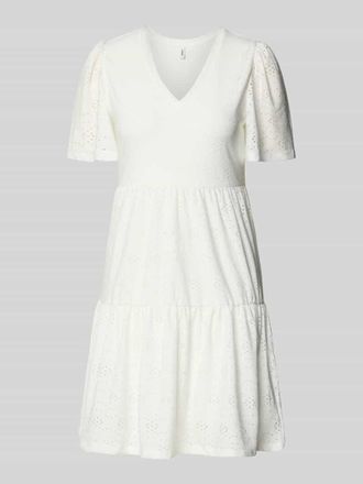 Only Mini-Freizeitkleid mit Lochstickmuster Modell SMILLA LIFE