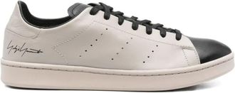 Yohji Yamamoto Low-Top Sneaker - Brown And Black Low-Top Sneakers - Gr. 10_5 - in Beige - für Damen