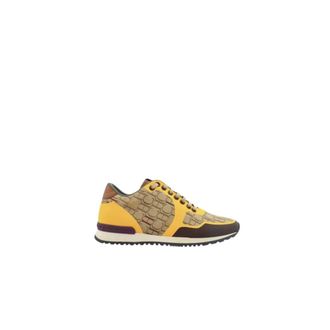 Carolina Herrera Canvas Runner Sneakers Petra - - Shoes - Herren - Beige - 37 EU