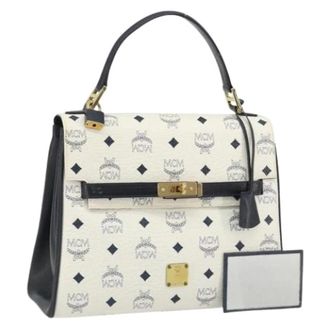 MCM Pre-owned Hand Bag - - Pre-owned - Damen - Wei&szlig; - ONE SIZE