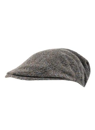 Bugatti Herren M&uuml;tzen/Caps/H&uuml;te braun Woll-Stoff