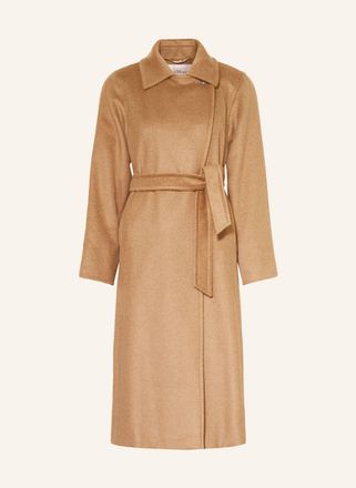 Max Mara Kamelhaar-Mantel Manuela beige