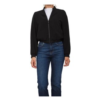 A|X Armani Exchange Schwarze Blouson Jacke 100% Polyester - - Jackets - Damen - Schwarzk - L