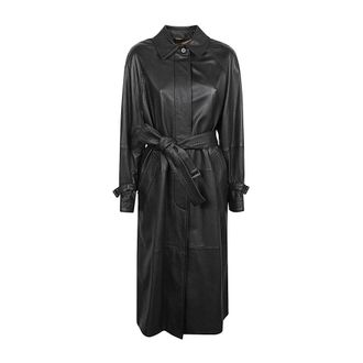 Max Mara Damen, M&auml;ntel, Schwarzk, SGr&ouml;&szlig;e