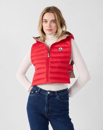 Jott Capuche Rouge carmin Alae - Taille L/XL