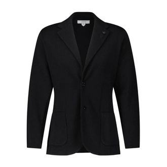 Lardini Homme, Vestes, Noir, Taille: M Blazer en Laine Classique