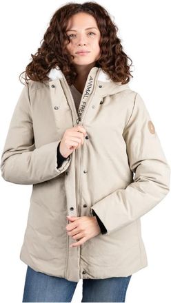 Save The Duck Femme, Vestes, Beige, Taille: 40 FR Mina Parka
