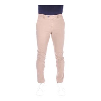 BRIGLIA 1949 Beige Hose mit Rei&szlig;verschluss und Taschen - - Trousers - Herren - Beige - 4XL