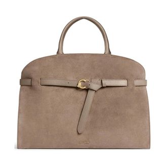 Coccinelle Sabine Suede Large - - Bags - Damen - Braun - ONE SIZE