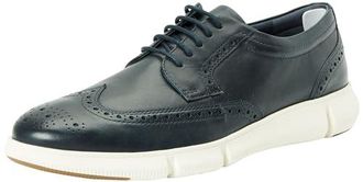 Geox Homme U Adacter F B Tissu Oxford, Bleu Marine, 43 EU