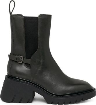 Ash Ash, Femme, Chaussures, Gris, Taille: 39 EU Chunky Platform Chelsea Bottes