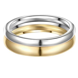 Glanzst&uuml;cke M&uuml;nchen Ring - Sterling Silber Ring - Gr. 48 - in Silber - f&uuml;r Damen