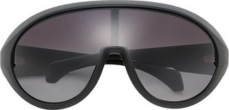 Moncler De Soleil Ovales Contrast + Rick Owens, Unisexe, Noir, Taille: 36