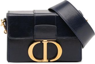 Dior Hobo Bags - Leather 30 Montaigne Box Bag - Gr. unisize - in Blau - für Damen