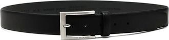 HUGO BOSS Homme, Accessoires, Noir, Taille: 105 CM Ceinture en cuir noir