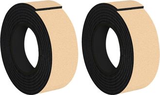 SOLUSTRE 2 Rollen 2 Rollen Zuschneidbare Eva M&ouml;belgleiter Selbstklebend 4cm Breit Ger&auml;uschd&auml;mpfend rutschfeste Bodenschoner f&uuml;r Hartholz- Fliesen und Teppichb&ouml;