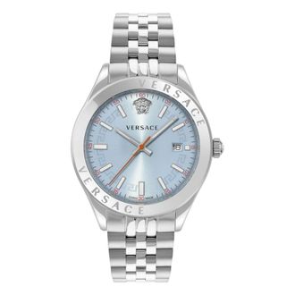 Versace Homme, Accessoires, Bleu, Taille: ONE Size Classic Watch