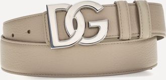 Dolce & Gabbana Calfskin leather Belt Male 105