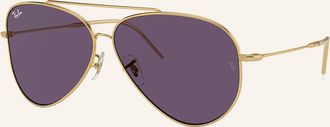 Ray-Ban Sonnenbrille Aviator Reverse gold