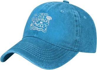 Generic Casquettes De Golf JAi Besoin De Vitamine Mer Casual Pare-Soleil Casquette S&eacute;chage Rapide Chapeau Soleil pour Les Saisons Entra&icirc;nements Cyclisme
