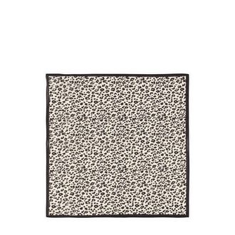 Saison 1865 Foulard carr&eacute; imprim&eacute; en coton