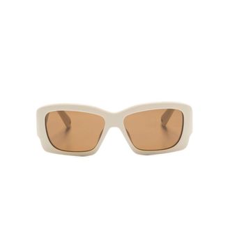 Jacquemus Sonnenbrille - - Accessories - Damen - Beige - ONE SIZE