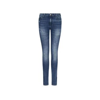 A|X Armani Exchange Indigo Denim 5-Pocket Jeans - - Jeans - Damen - Blau - W24