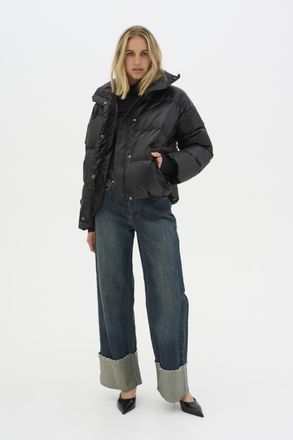 MY ESSENTIAL WARDROBE Jacke GlossyMW Loose fit black