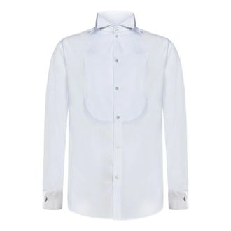 Emporio Armani Homme, Chemises, Blanc, Taille: 3XL Chemise de smoking