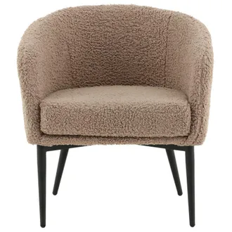 ebuy24 Ebuy24 - Fluffy Sessel teddy braun