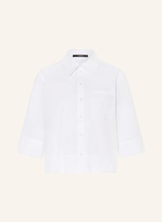 someday Someday Hemdbluse Zarba Bold Mit 3/4-Arm weiss