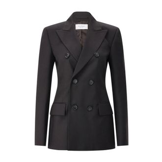 Sportmax Damen, Jacken, Braun, 2XSGröße