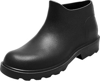 Generic Bottes caoutchouc pour homme et femme travail imperm&eacute;ables pluie semi-compens&eacute;es Confortable Antid&eacute;rapant Chaussures Imperm&eacute;abilit&eacute; totale S&eacute;chage ult