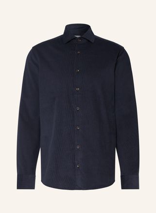 Seidensticker Seidensticker Cordhemd Regular Fit blau