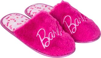 BARBIE Hausschuhe f&uuml;r Damen, Hausschuhe mit Rutschfester Sohle, Geschenk f&uuml;r Teenager, Gr&ouml;&szlig;en EU 36 bis 41 (Rosa, EU Schuhgr&ouml;&szlig;ensystem, Erwachsene, Damen, Nu