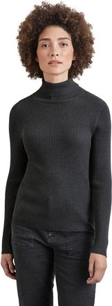 Street One Damen Basic Rollkragen-Pullover