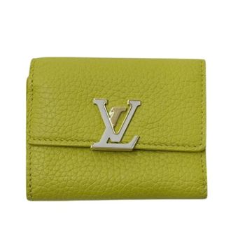 Louis Vuitton Pre-owned Taurillon Tri-fold Geldb&ouml;rse - - Pre-owned - Damen - Gelb - ONE SIZE