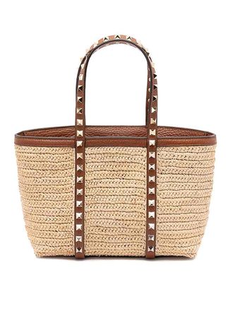 Valentino Garavani Sac Cabas - Marron