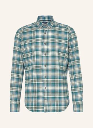 Strokesman's Strokesmans Flanellhemd Regular Fit gruen