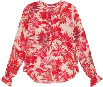 Maliparmi Maliparmi, Femme, Blouses et Chemises, Rouge, Taille: 42 FR Blouses