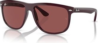 Ray-Ban Boyfriend Sonnenbrillen Bordeaux Fassung Violett Glas 60-15