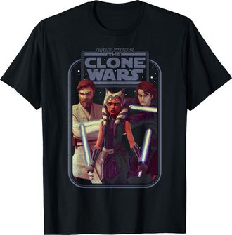 Star Wars The Clone Wars Heroes Group Shot T-Shirt