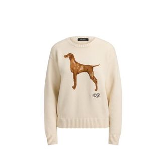 Ralph Lauren Pull en maille intarsia de coton