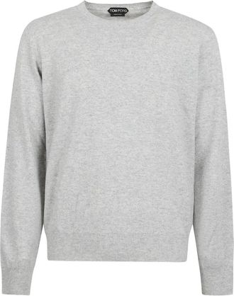Tom Ford Klassischer Kaschmirpullover - Grau