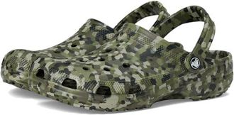 Crocs Mixte,Classic Confetti Clog,Vert arm&eacute;e/Multicolore,36-37