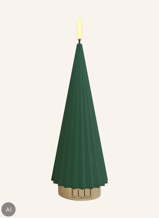 ELLE Decoration Elle Decoration Led Kerze Boreal S gruen